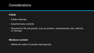 Preparation of liquid food sample for analysis | PPTX