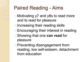Paired Reading and Lexia | PPT | Free Download