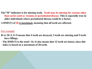 11 the epidemiology of dental caries | PPT