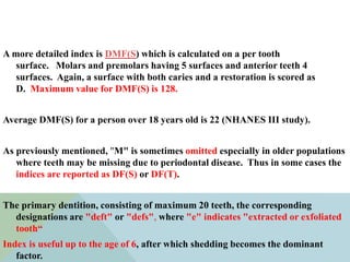 11 the epidemiology of dental caries | PPT