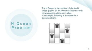 N Queen Algorithm | PPTX