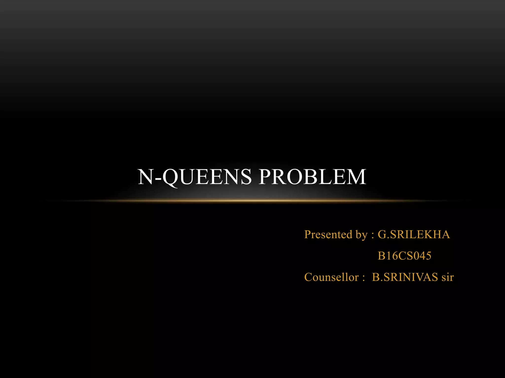 N Queens Using Backtracking Ppt 3682
