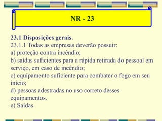 NR - 23 Incendio.ppt