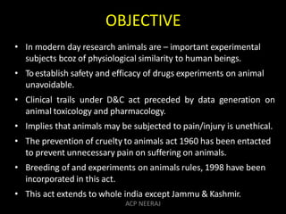PREVENTION OF CRUELTY TO ANIMALS ACT-1960 | PDF