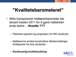 Blake Miller, NKI | PPTX