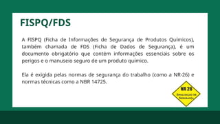NR20 - VAZAMENTO DE PRODUTO QUÍMICO .pptx