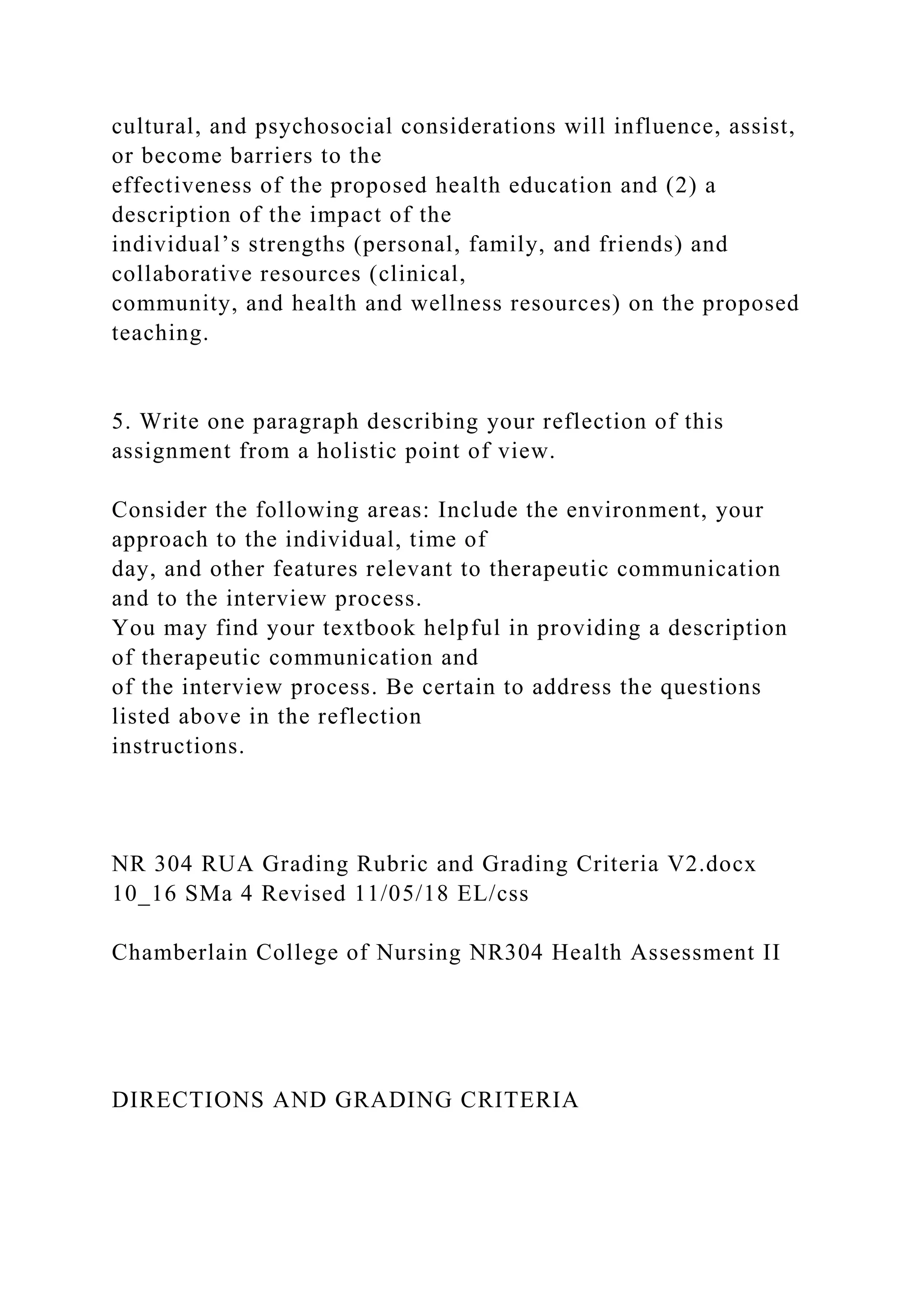 NR 304 RUA Grading Rubric and Grading Criteria V2.docx 10_16 S.docx