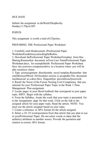 Nr 351 Education Organization / snaptutorial.com