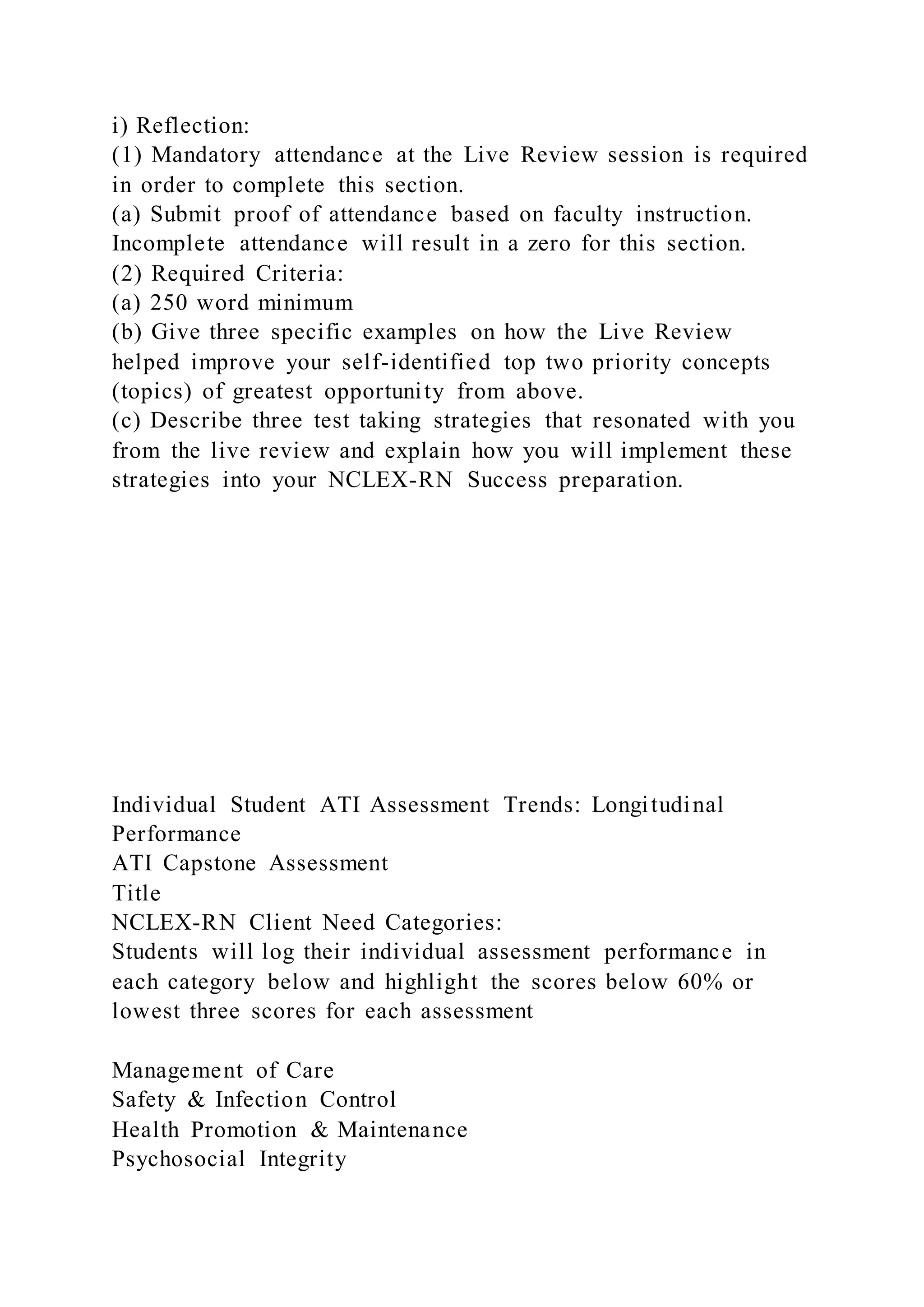 Nr446 collaborative healthcare nclex preparation reflective activi | DOCX