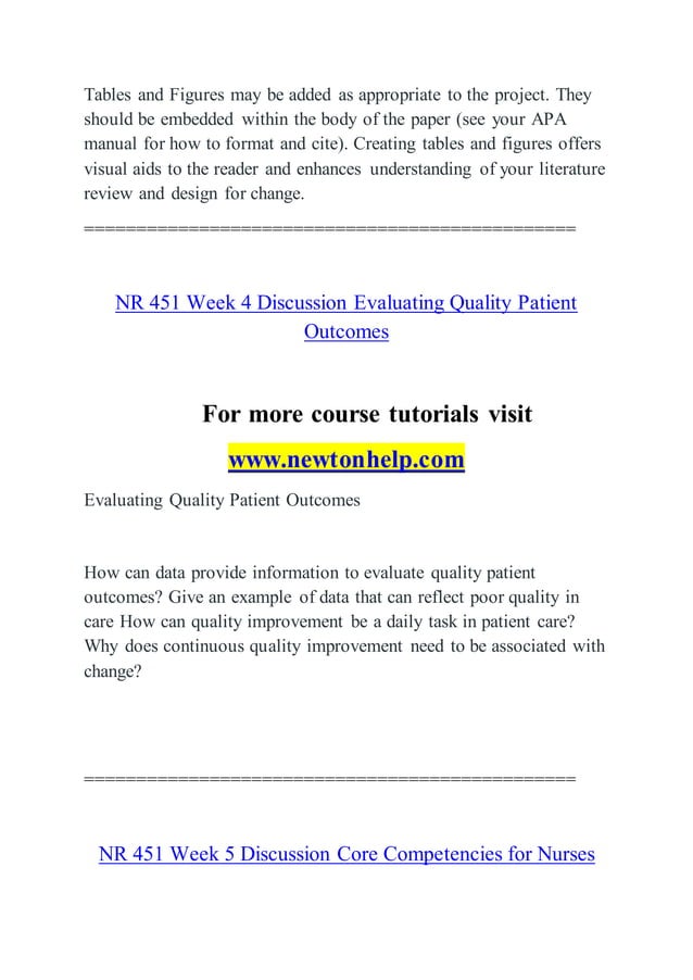 NR 451 Invent Yourself/newtonhelp.com