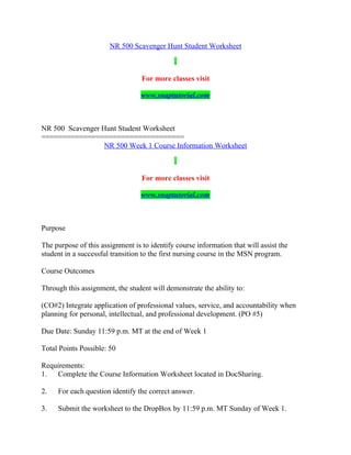 NR 500 Massive Success / snaptutorial.com