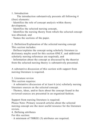 NR501 Concept Analysis Guidelines and RubricPurposeThis assignme.docx