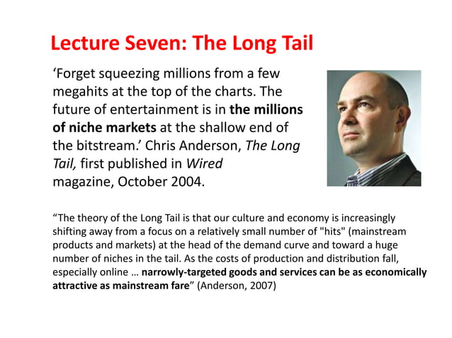 Nr7 the long tail | PPT