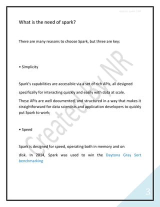 Apache Spark PDF | PDF | Cloud Computing | Internet