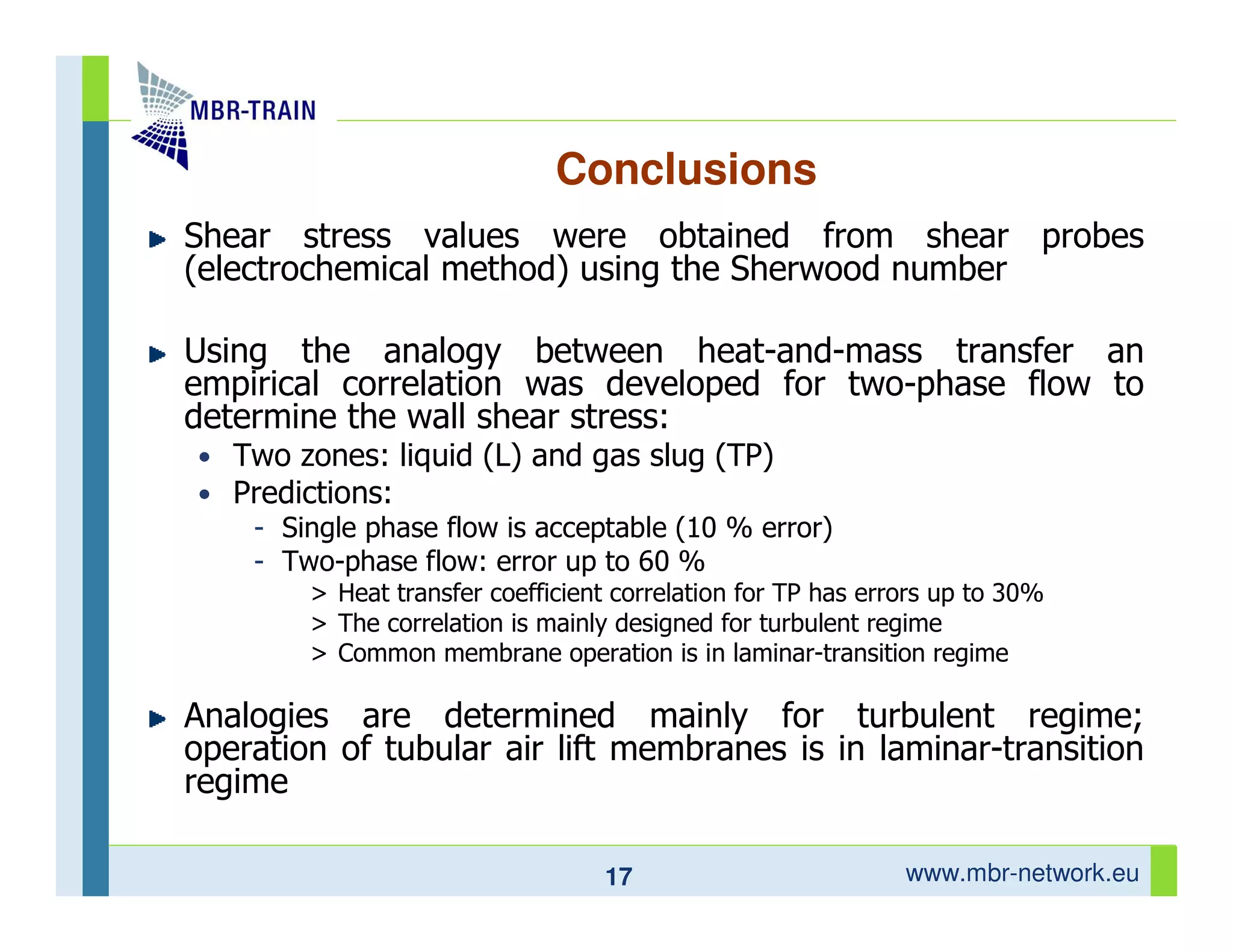 Heat-and-Mass Transfer Relationship to Determine Shear Stress in ...