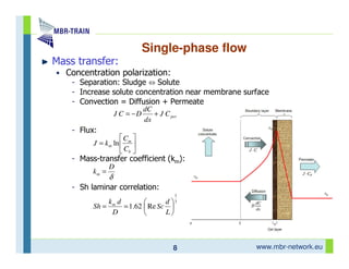 Heat-and-Mass Transfer Relationship to Determine Shear Stress in Tubular Membrane Systems | PPT