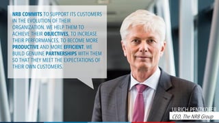 The NRB Group: ICT Quality, Innovation And Expertise At The Service Of ...