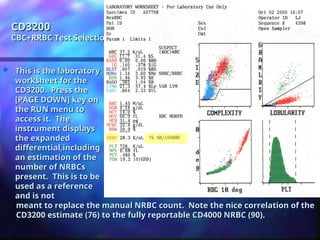 Globulos Rojos Nucleados, a travez de la identifiacion | PPT