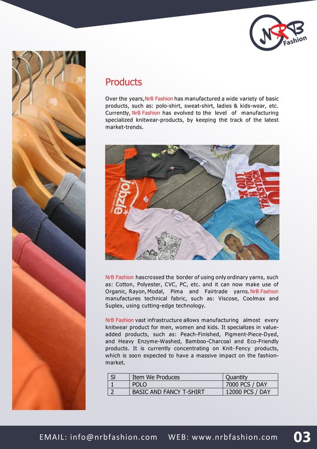 NrB fashion profile | PDF