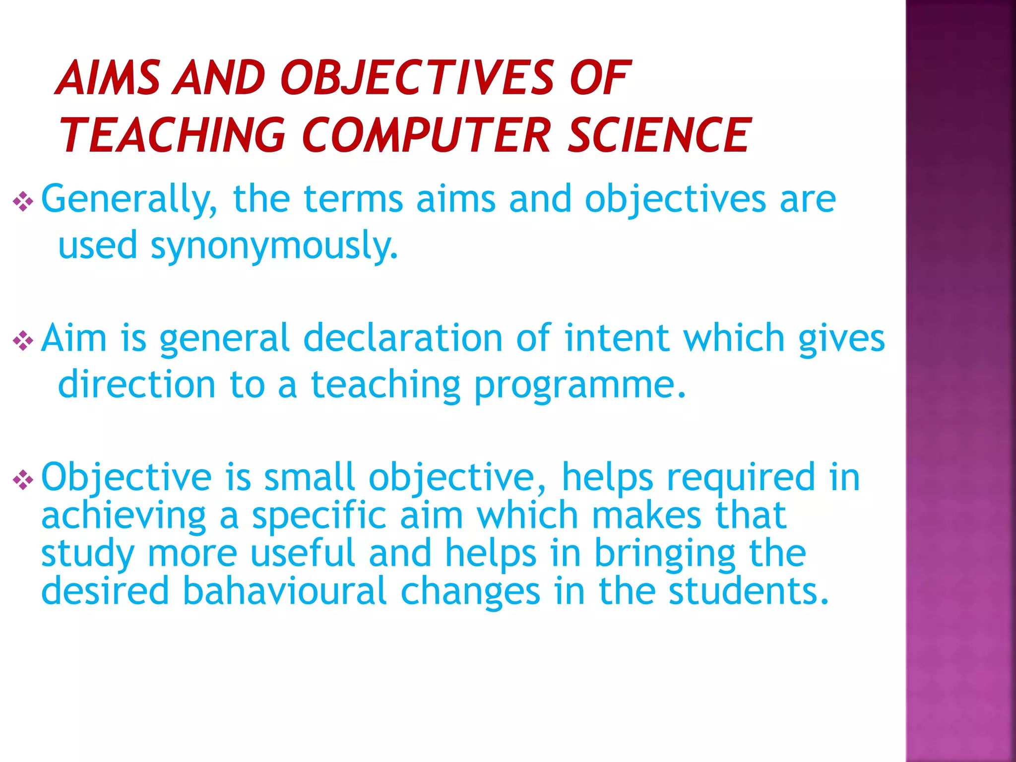 Computer science | PPT