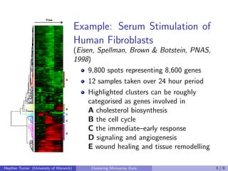 Clustering Microarray Data | PDF