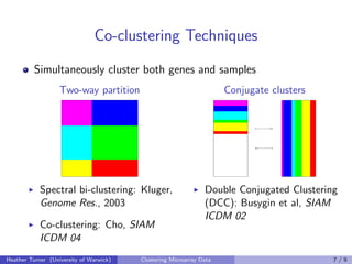 Clustering Microarray Data | PDF