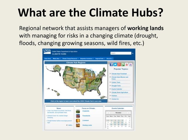Northwest Regional Climate Hub | PPT