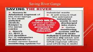 National River Conservation Plan (NRCP) and Ganga Action Plan (GAP) | PPTX