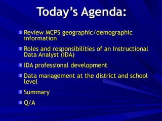 The Paraprofessional’s Emerging Role in Data Management | PPT