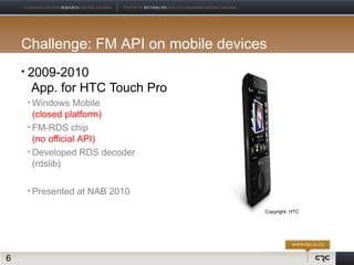 CRC FM TwoO presented to NRSC | PPT