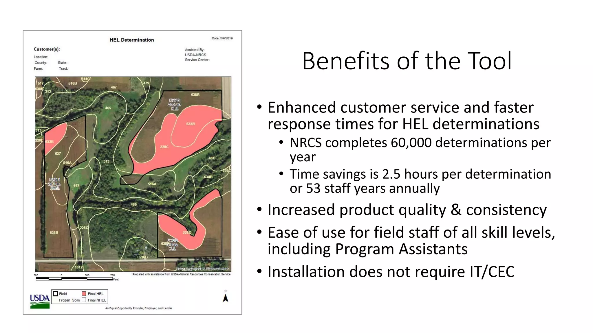 NRCS Highly Erodible Land Determination Tool | PPTX