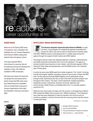 NRC spring 2020_final newsletter | PDF