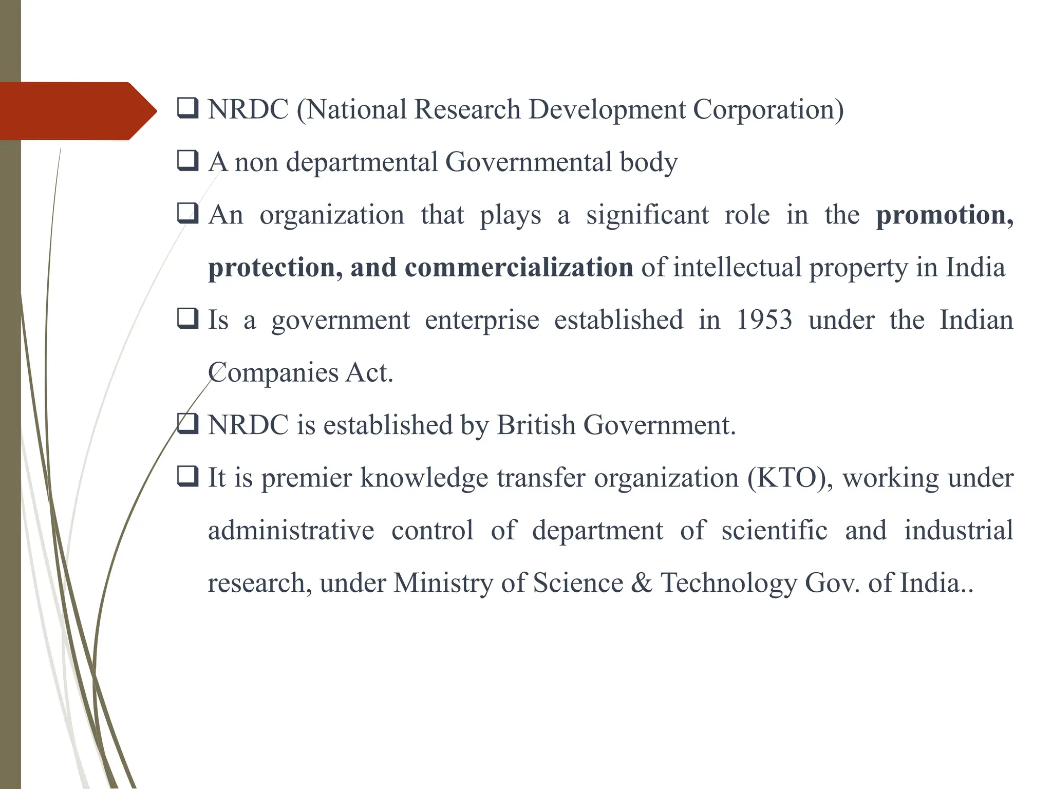 NRDC ppt by Rohit santosh nivdunge .pptx