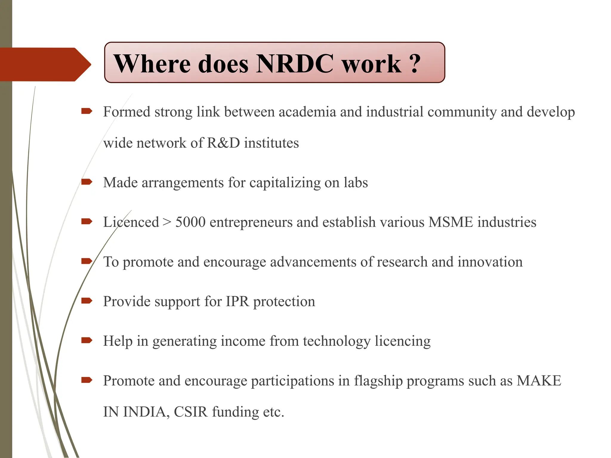 NRDC ppt by Rohit santosh nivdunge .pptx