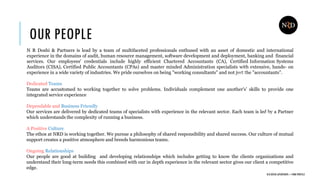 N R Doshi & Partners | PPT