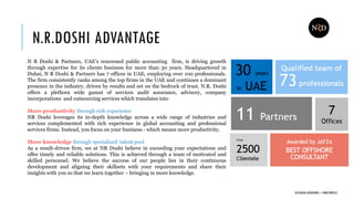 N R Doshi & Partners | PPT