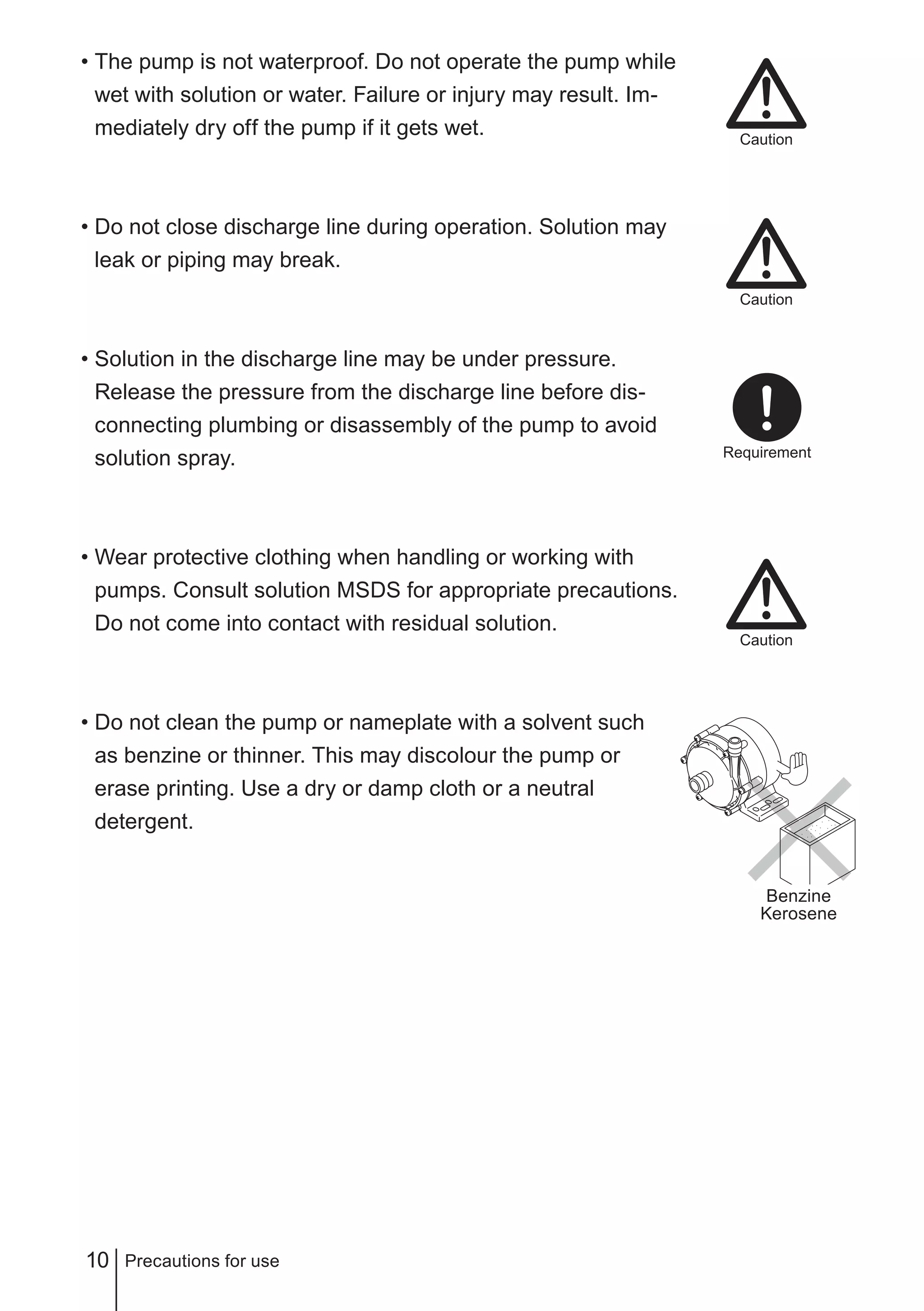 NRD Series Direct Drive Pump Manual | PDF