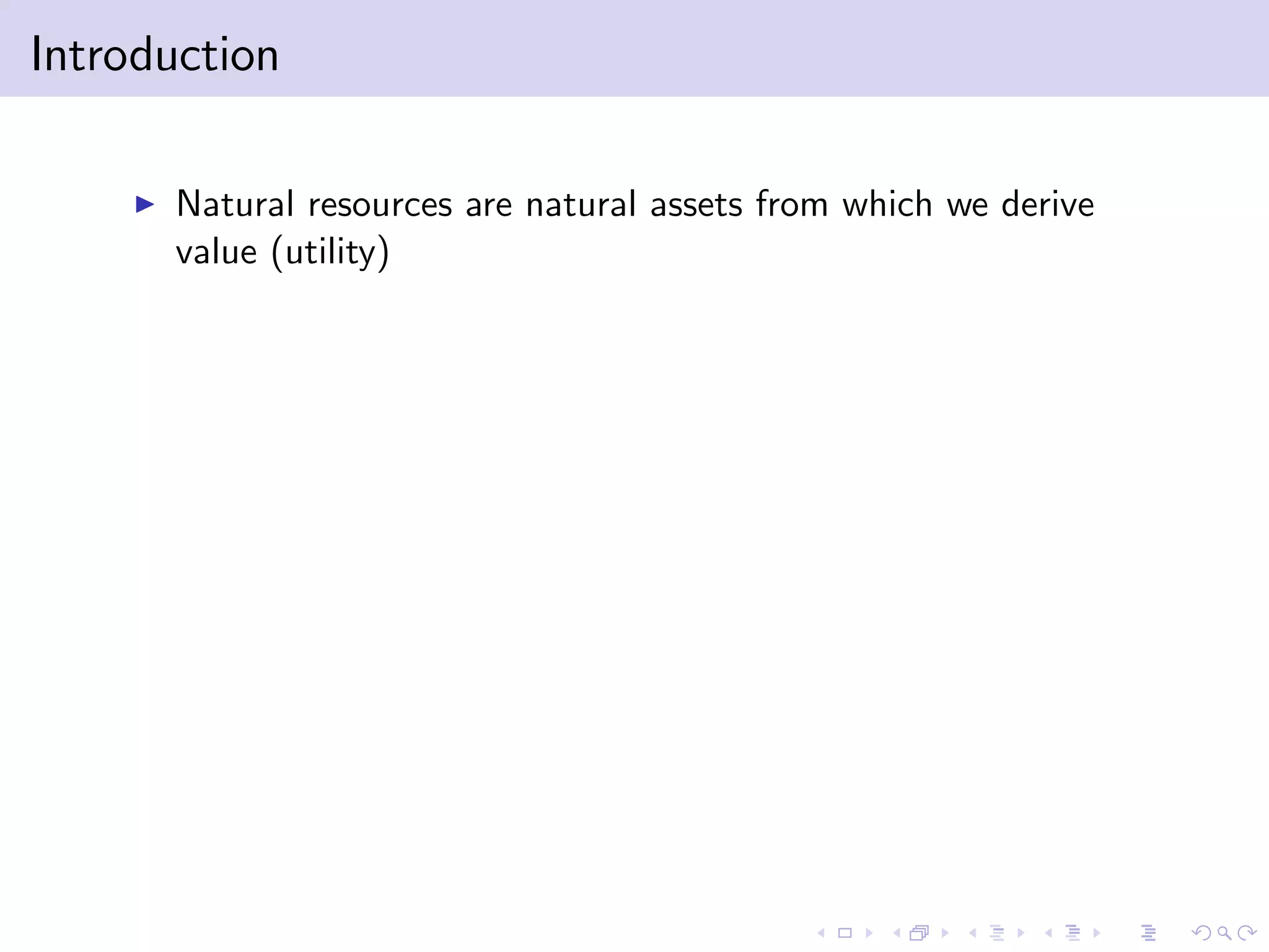 Natural resource exploitation: basic concepts | PDF