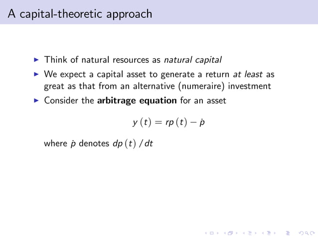 Natural resource exploitation: basic concepts | PDF | Stocks and Bonds | Personal Investing