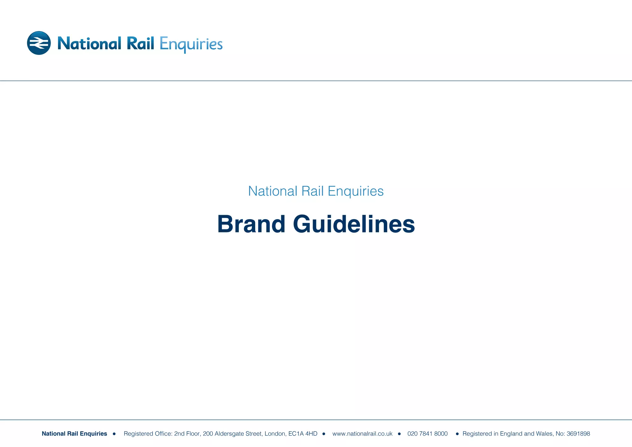 NRE Branding Guidelines | PDF | Rail Travel | Travel Type