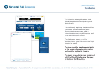 NRE Branding Guidelines | PDF | Rail Travel | Travel Type