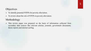 Role of NTFP in Poverty alleviation in Nepal. | PPTX