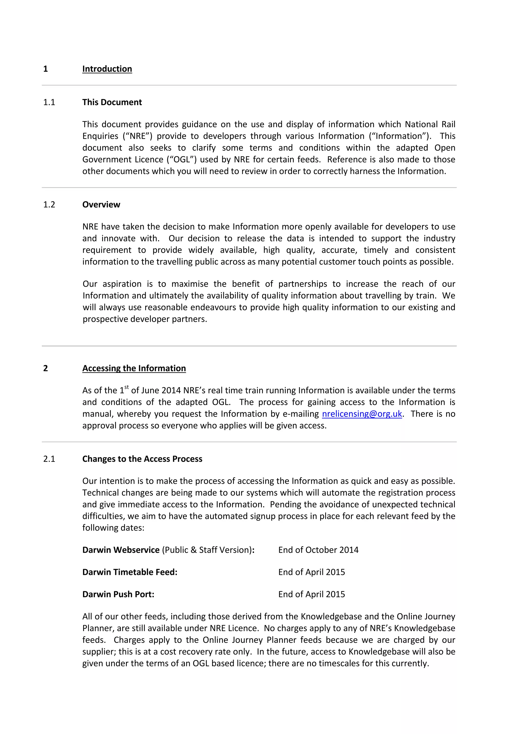 NRE Developer Guidelines v.02-02 | PDF | Rail Travel | Travel Type
