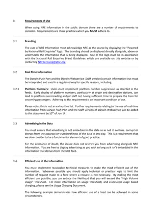 NRE Developer Guidelines v.02-02 | PDF | Rail Travel | Travel Type