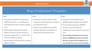 Nrega | PPTX | Government Support and Welfare | Financial Assistance