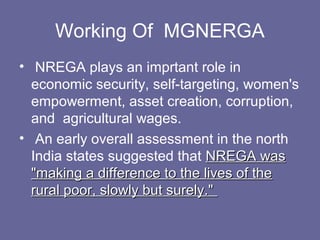 Nrega 2005 act | PPT