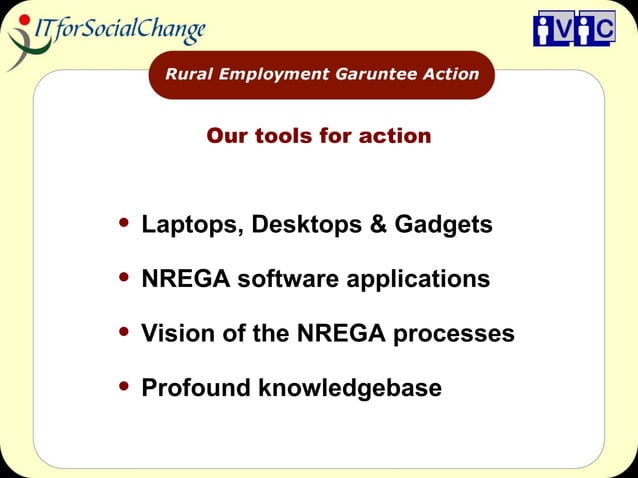 Nregs action presentation | PPT