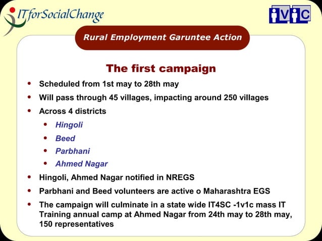 Nregs action presentation | PPT