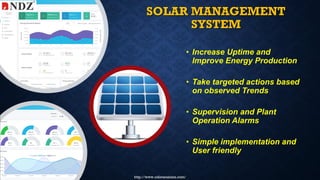 PV monitoring software from NdimensionZ | PPT