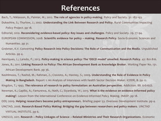Role of Research in Policy Making (in terms of policy research) | PPTX